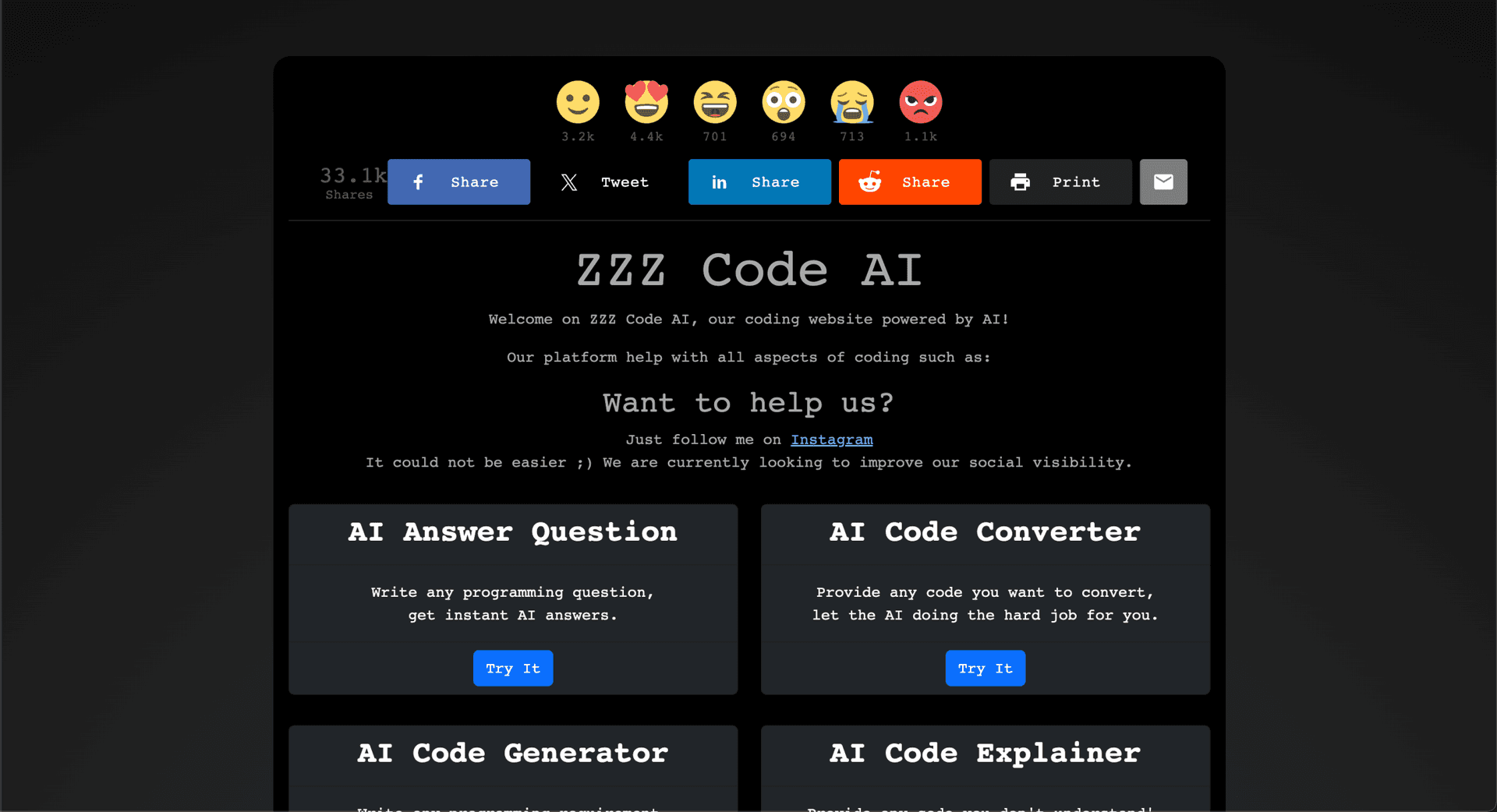 Exploring ZZZCode.ai: An AI Coding Assistant for Developers